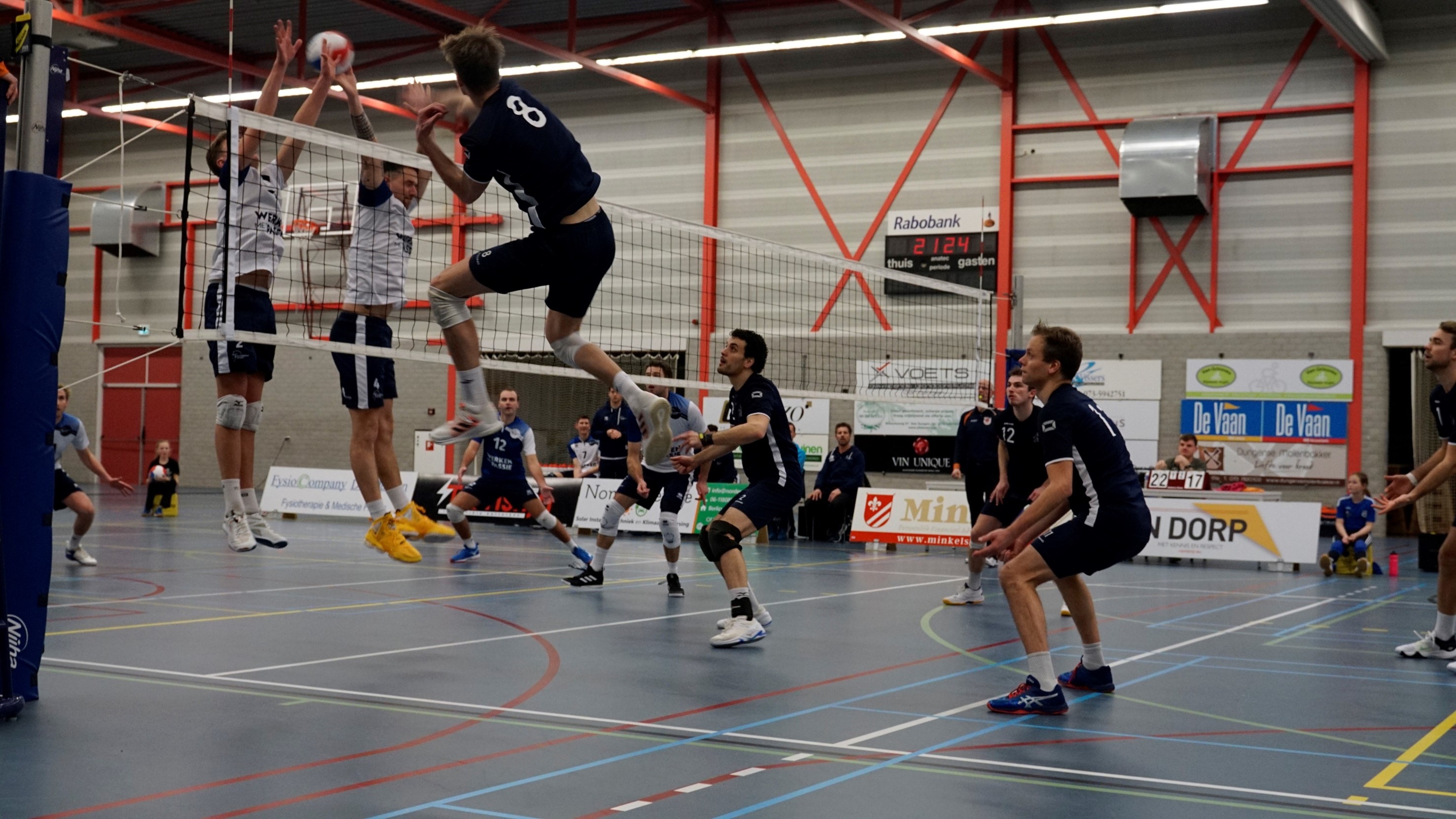 Donki Sjot H1 weet koploper Sliedrecht Sport het vuur aan de schenen te ...